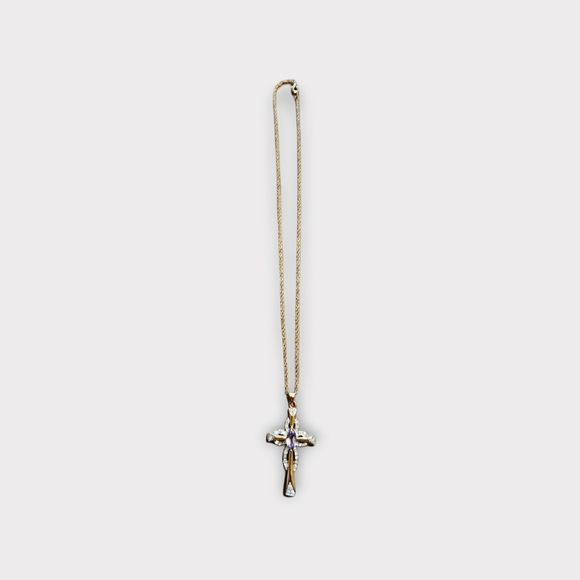 Source Unknown | Jewelry | Sc Branded Cross Necklace | Poshmark